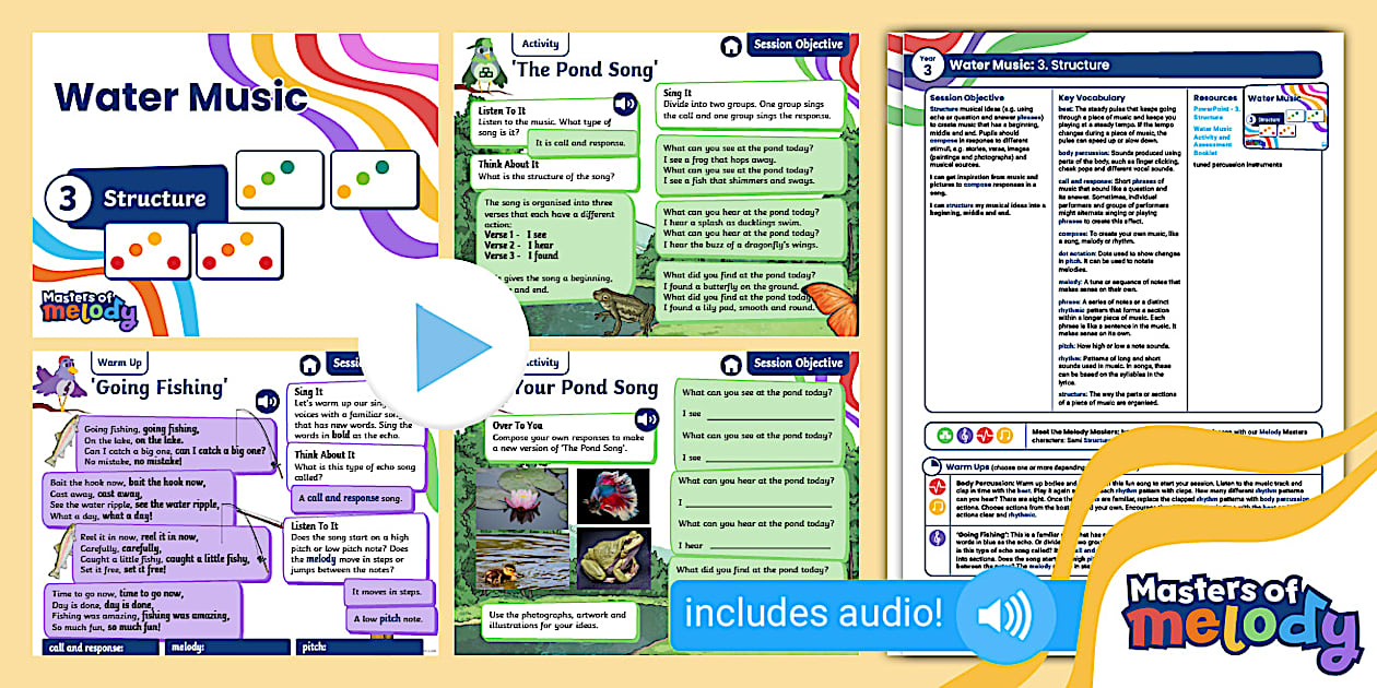 👉 Year 3 Water Music Session 3
