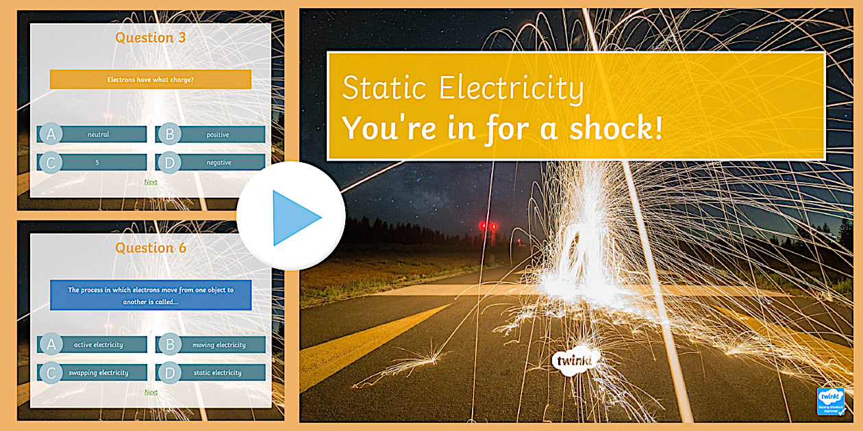 Static Electricity PowerPoint | Twinkl Science Resources