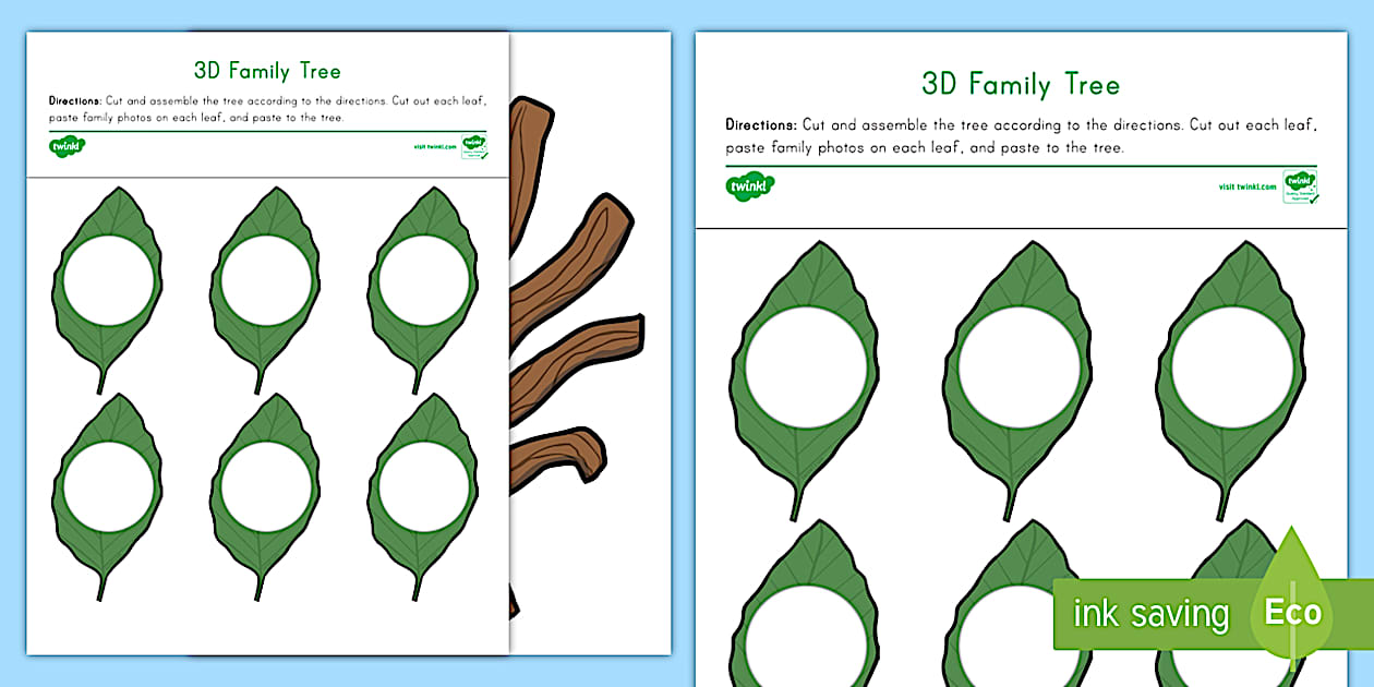 3D Family Tree Project - Parents - Topics and Themes