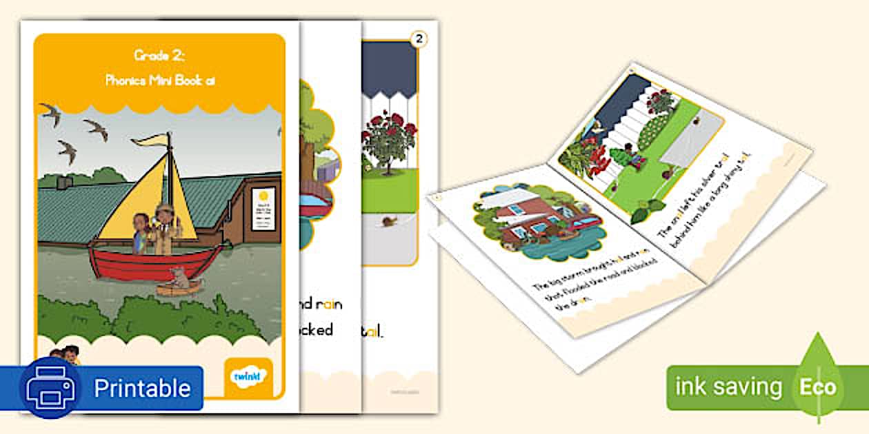 Grade 2 Phonics Mini Book -ai-