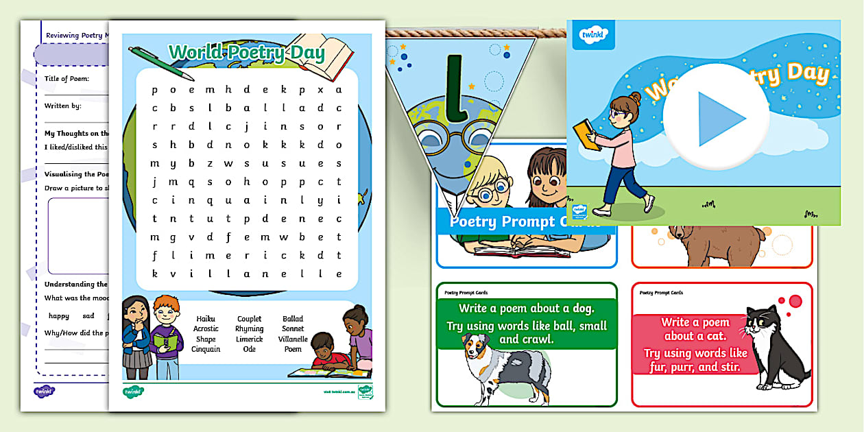 Poetry for Kindergarten Activities | Twinkl (teacher made)