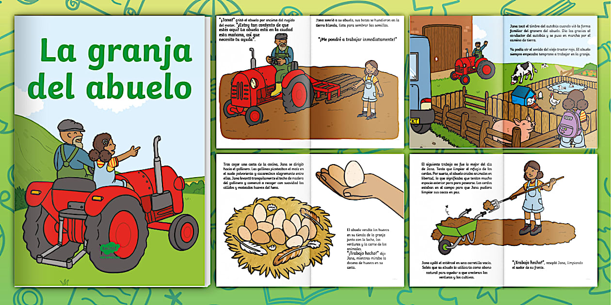 Ebook: La granja del abuelo - Twinkl