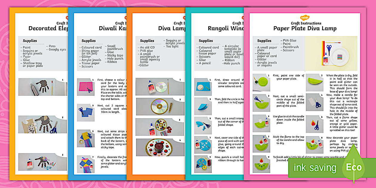 Diwali Art Activities KS1 | Diwali Art and Craft Activities