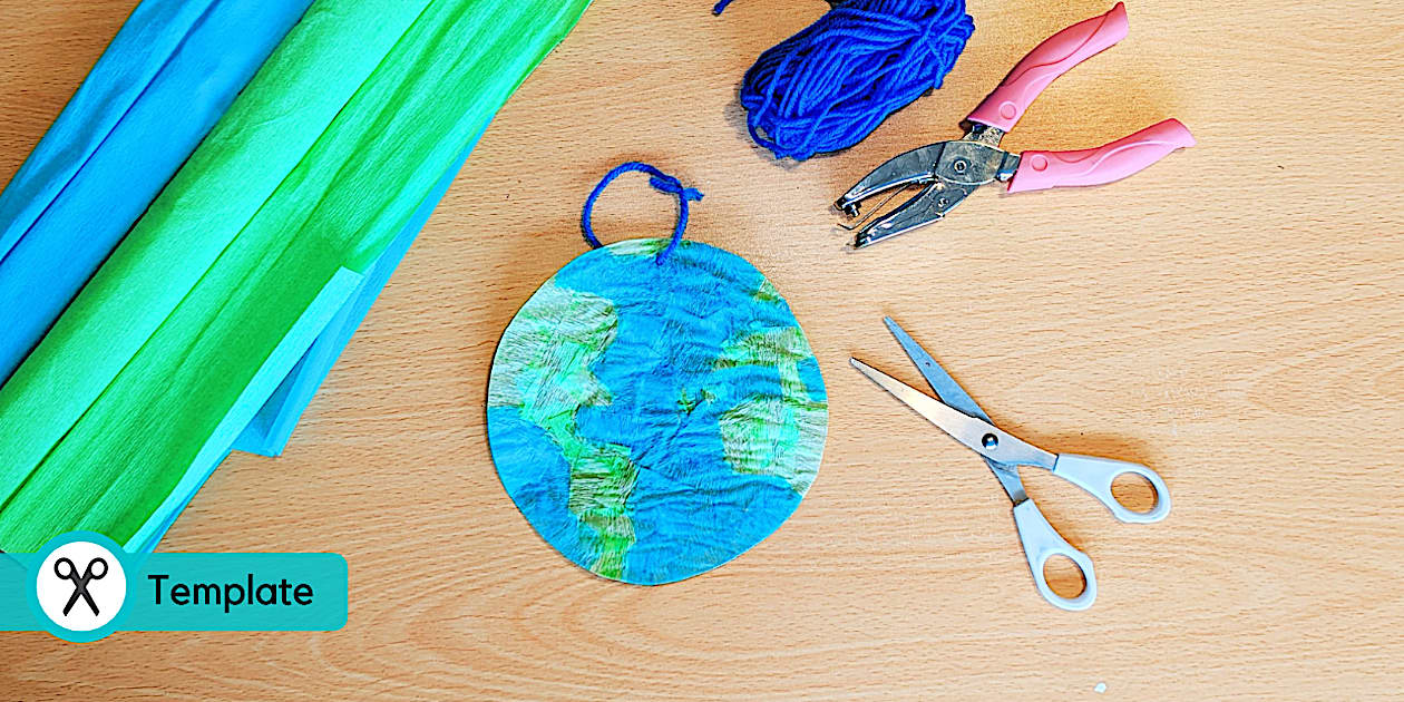 Earth Sun Catcher | EYFS Earth Day Craft (teacher made)