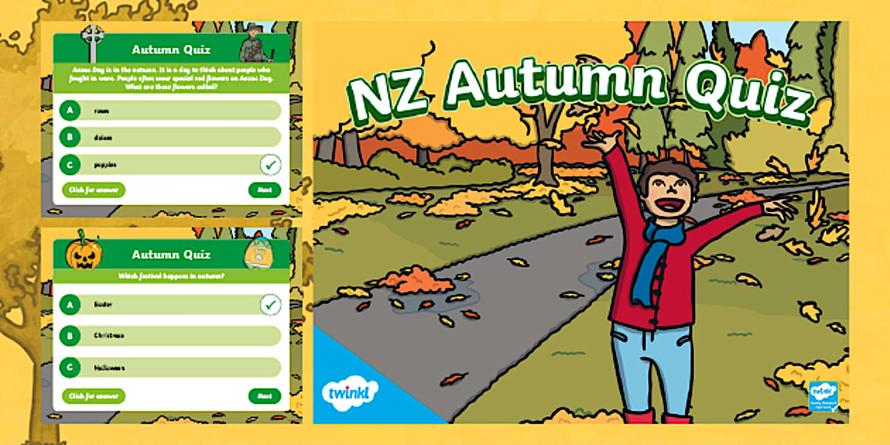 NZ Autumn Quiz