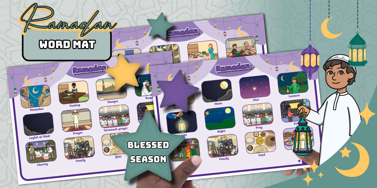 Ramadan Word Mat