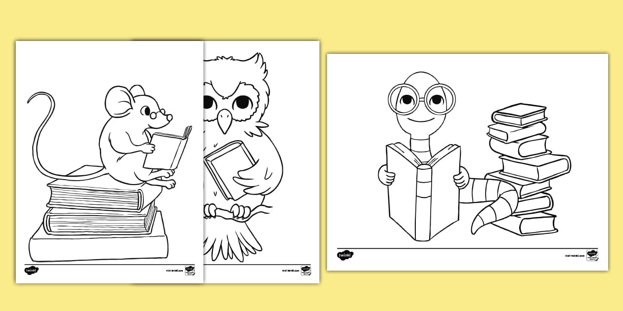 Let's Read America Coloring Sheets | Twinkl USA Resources