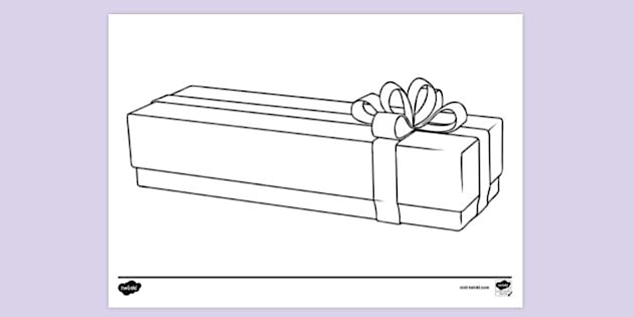 Present 7 Colouring | Colouring Sheets (Teacher-Made)