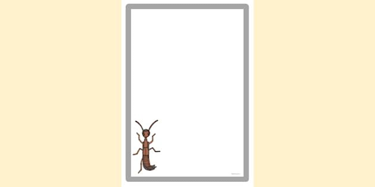 Simple Blank Sassoon Alphabet I | Page Borders | Twinkl