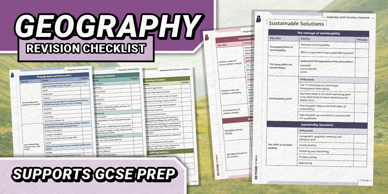 Geography Revision Checklist