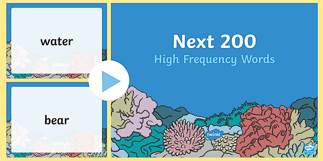 Next 200 High Frequency Words PowerPoint - Twinkl