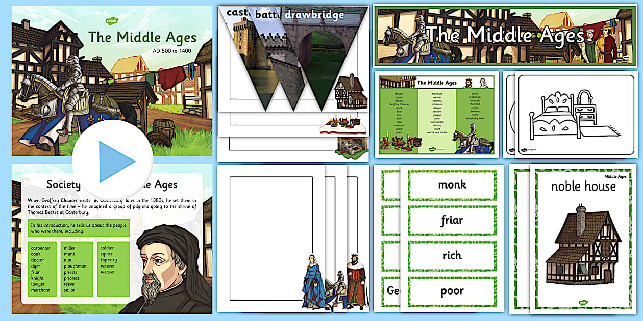 The Middle Ages Resources Pack | KS1 History (teacher made)
