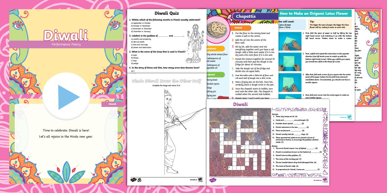 Hindu Diwali Activities Pack (Teacher-Made) - Twinkl