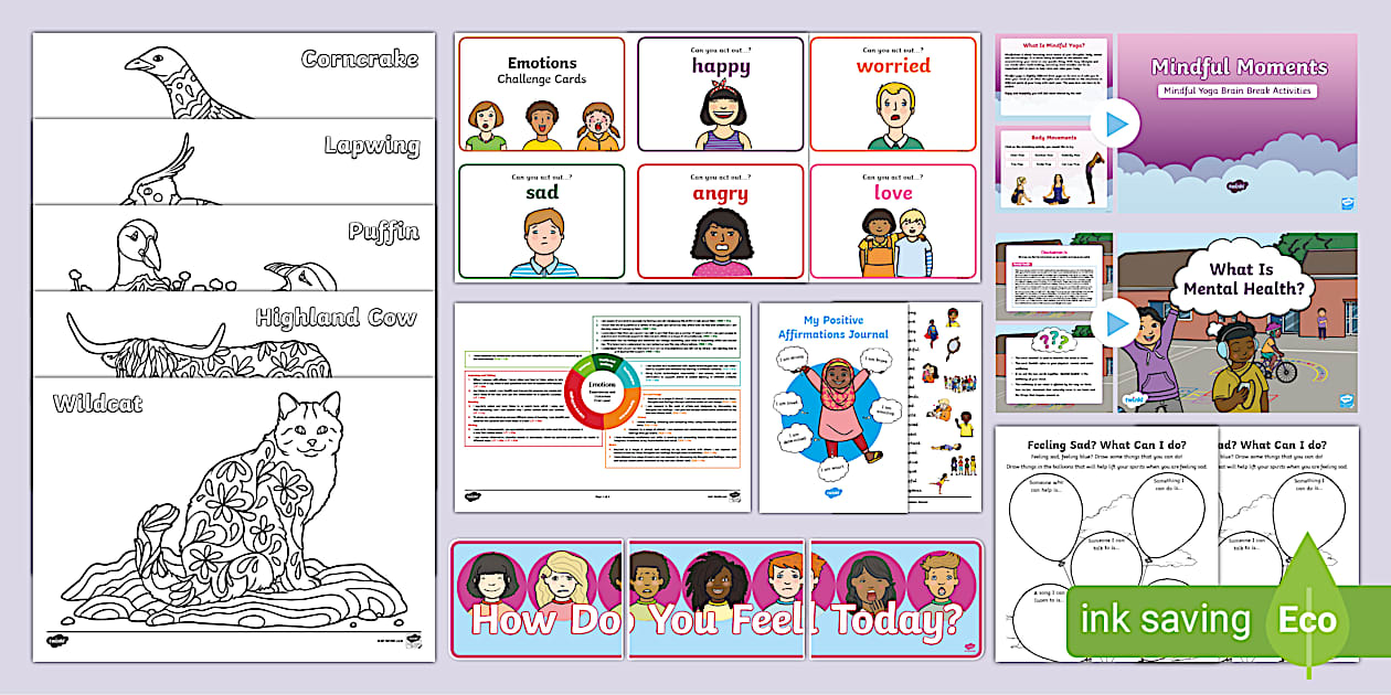 World Mental Health Day Activities | Resource Pack | CfE