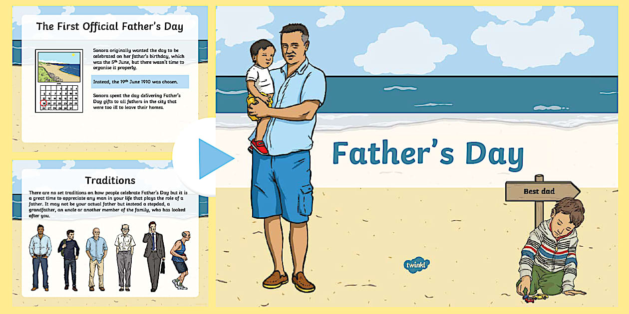Father's Day KS2 Information PowerPoint (teacher made)