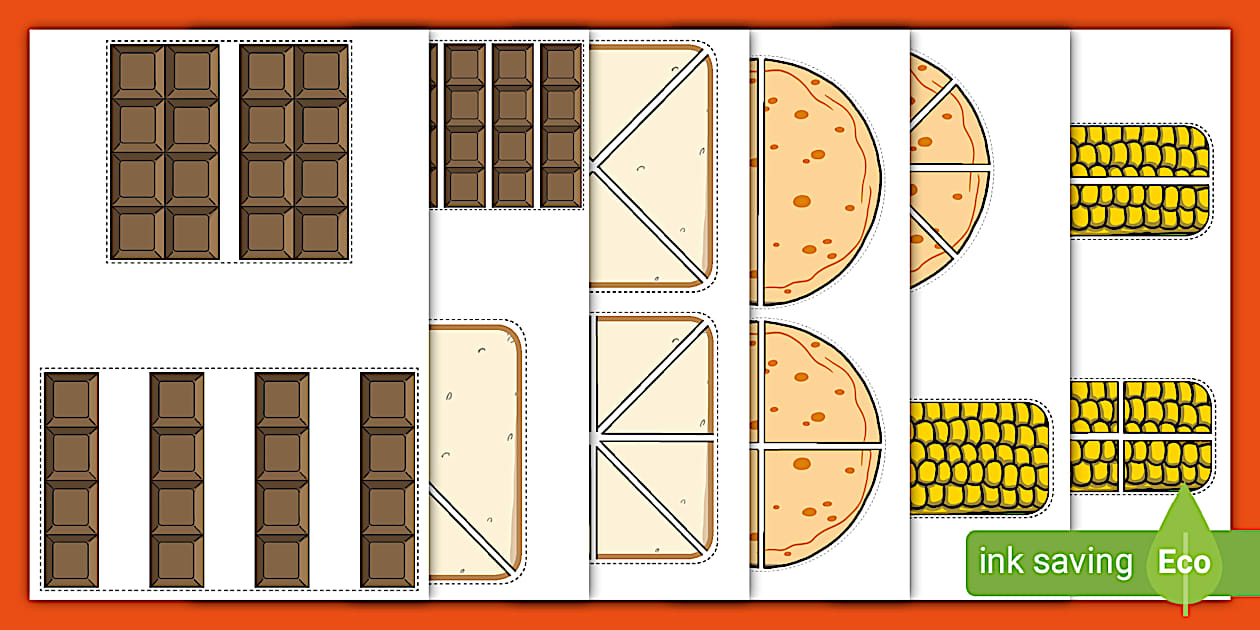 Fun Food Fractions | Maths | Twinkl - Twinkl