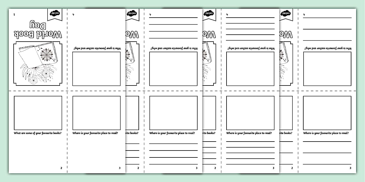 World Book Day Mini Book Activity (teacher made) - Twinkl
