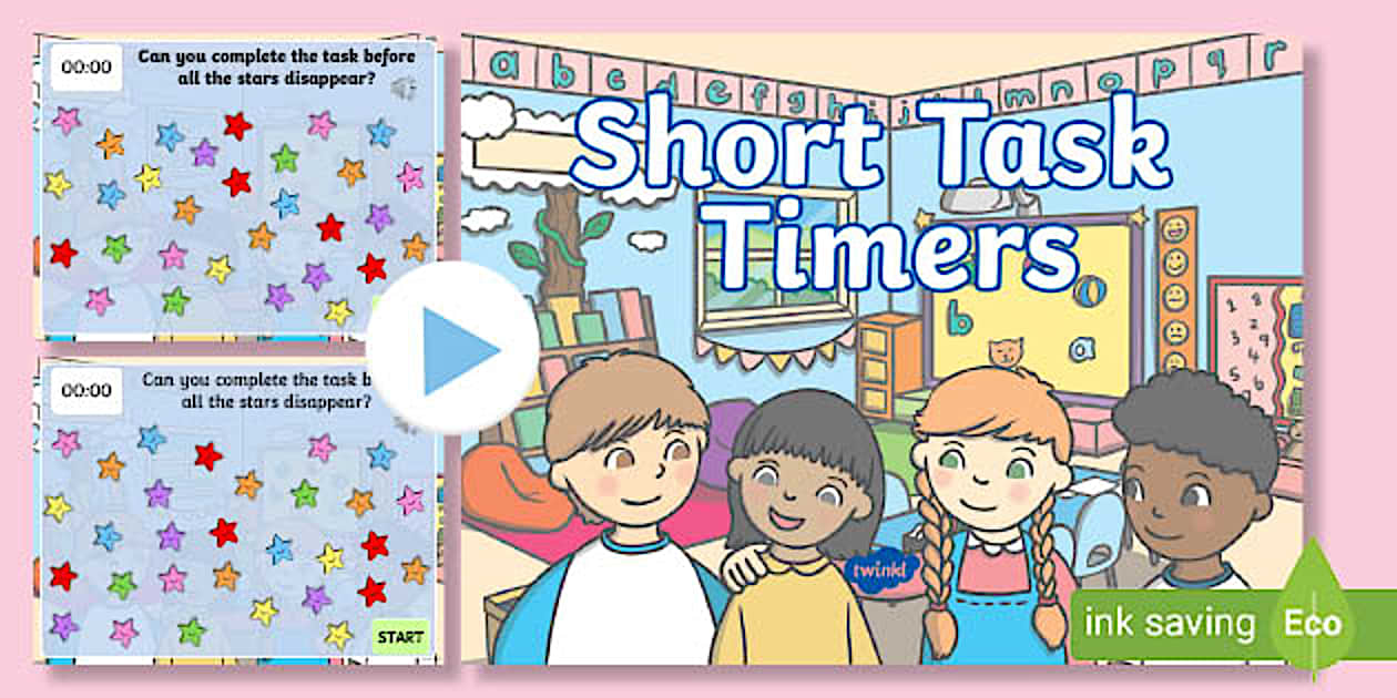 Two-Minute PowerPoint Timer for Classroom Use | Twinkl