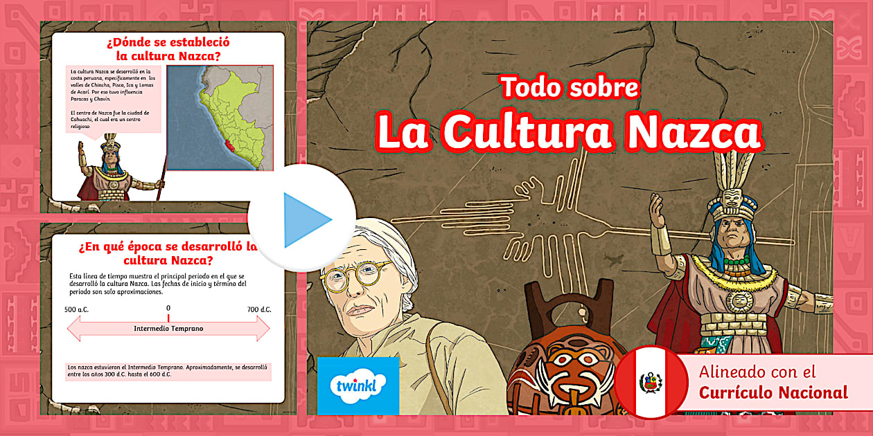 PPT: Cultura Nazca (صُمم من قبل مُختصّين)