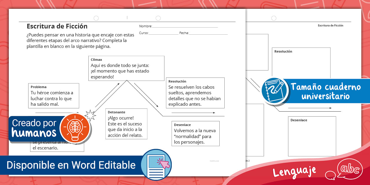 Guía | Trabajo | Escritura | Creativa | Estructura Narrativa