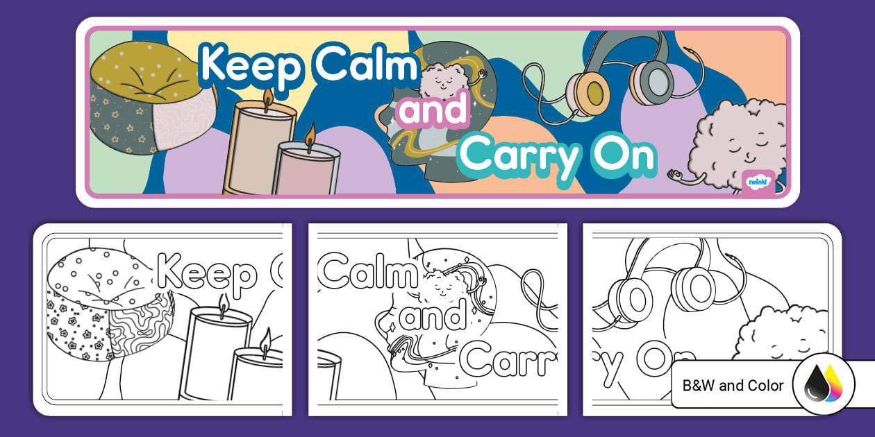 Modern Calm Colors Banner (teacher made) - Twinkl