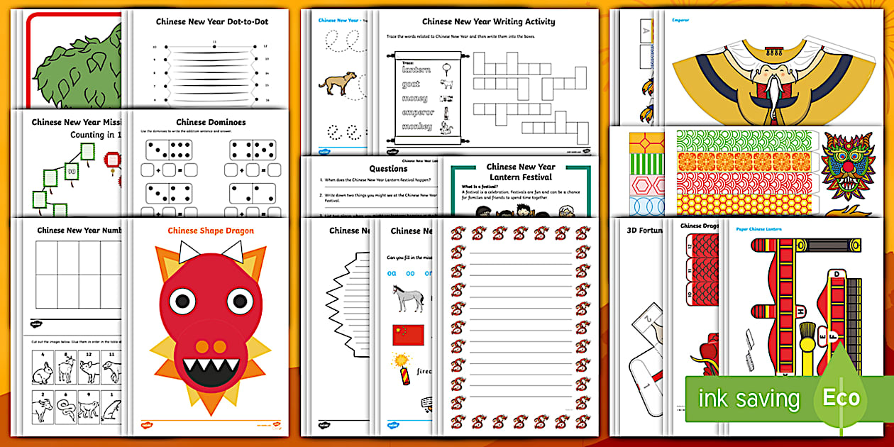 Chinese New Year Activity Pack - Teaching Resource Pack