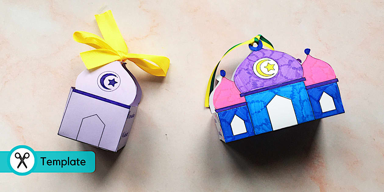 3d Mosque Template | Ramadan Crafts | Twinkl (Teacher-Made)