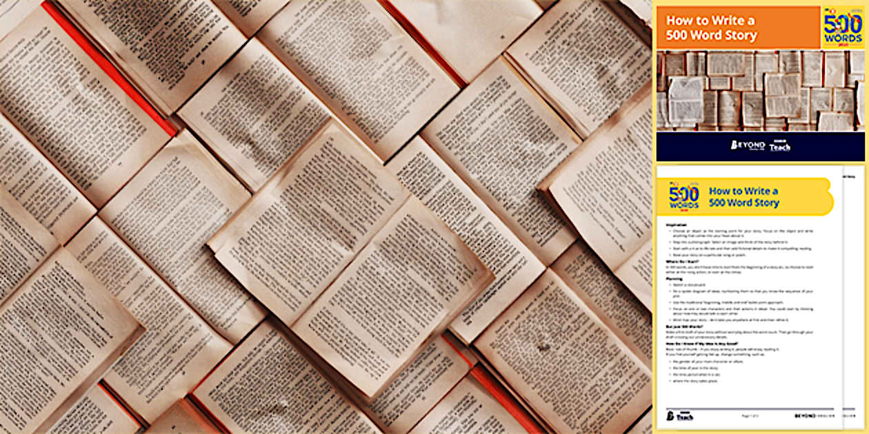 BBC 500 Words: KS3 How to Write a 500 Word Story