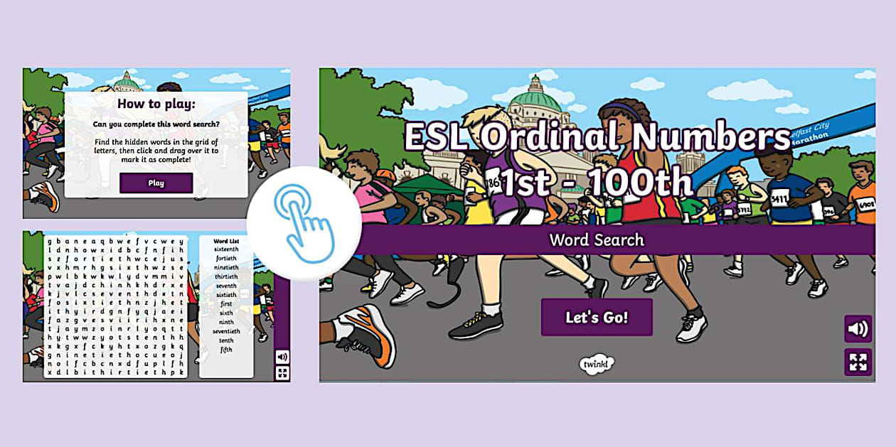 ESL Ordinal Numbers 1st (teacher made) - Twinkl