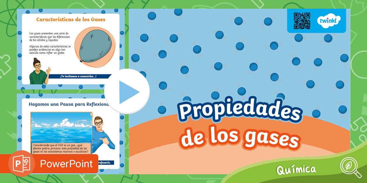 PowerPoint | Propiedades Gases | gas | 7º | Ciencias | unidad 1
