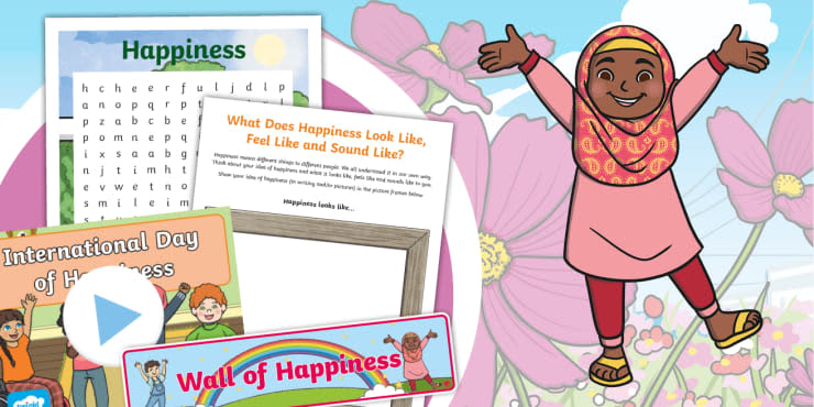 International Day of Happiness - Twinkl