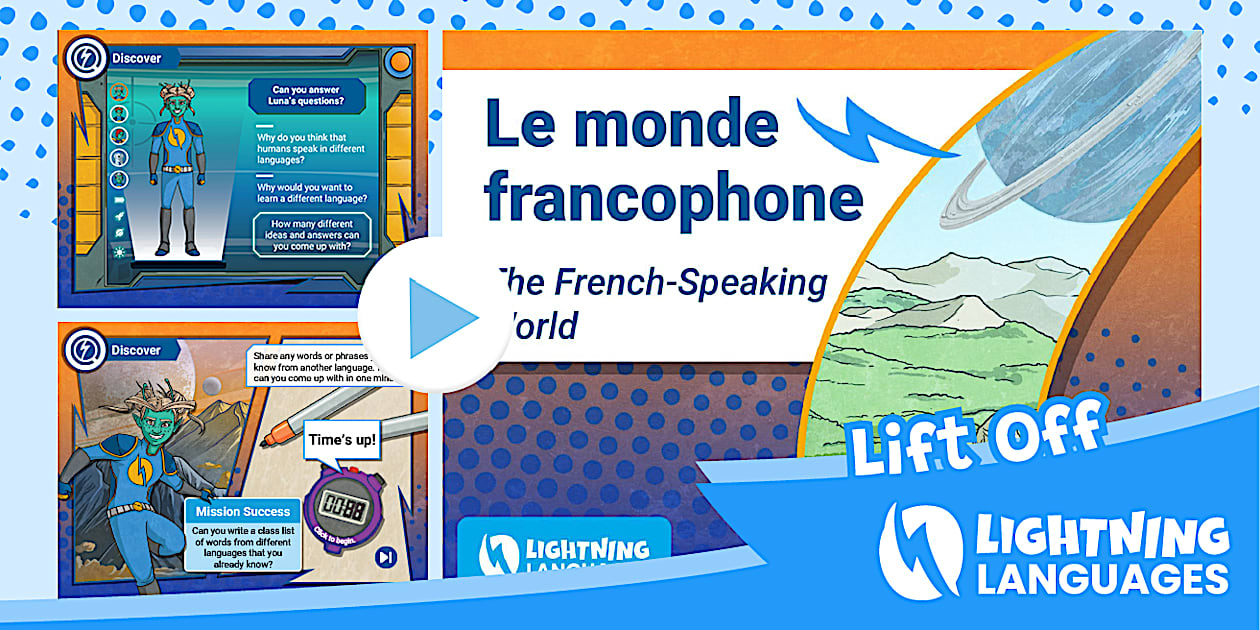 👉 Lightning Languages | French Introductions PowerPoint 1