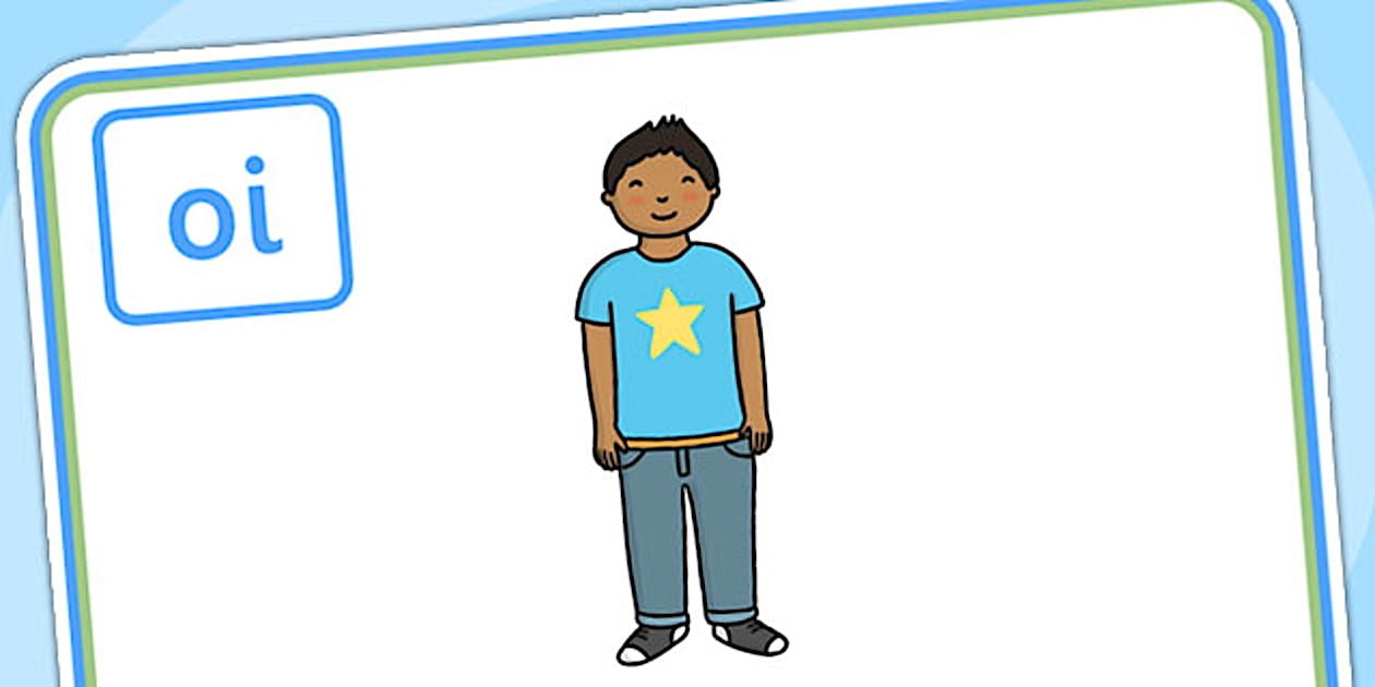 Alternative Spellings for oi Display Poster - Twinkl