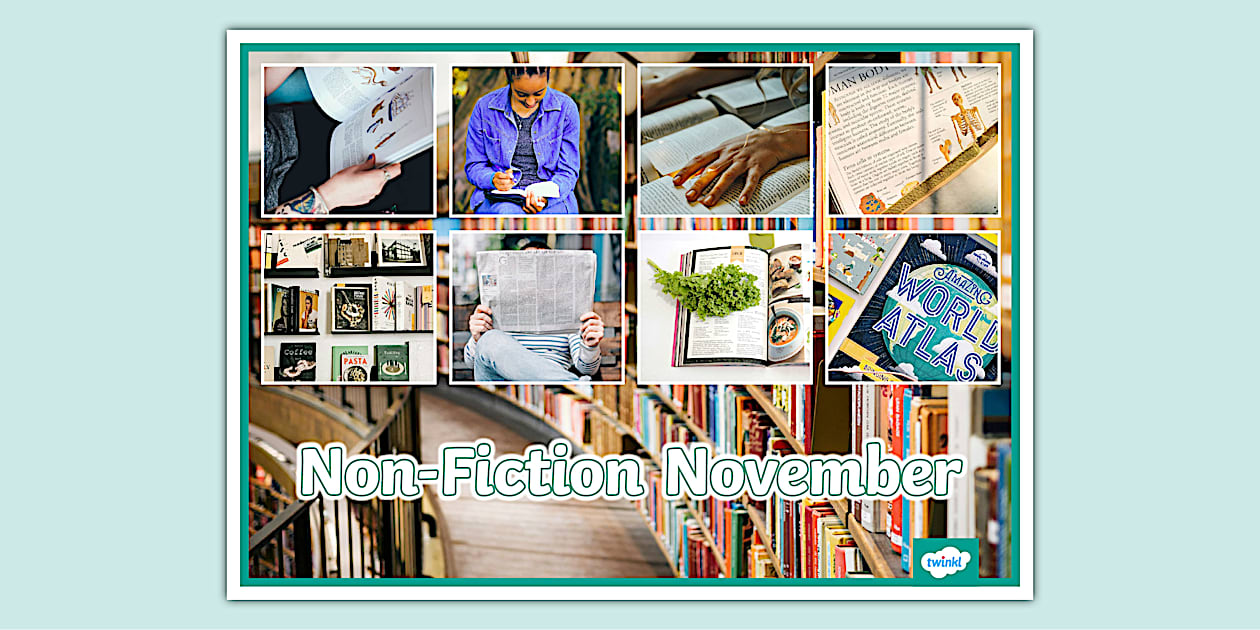 Non-Fiction November Photo Display Poster (Teacher-Made)