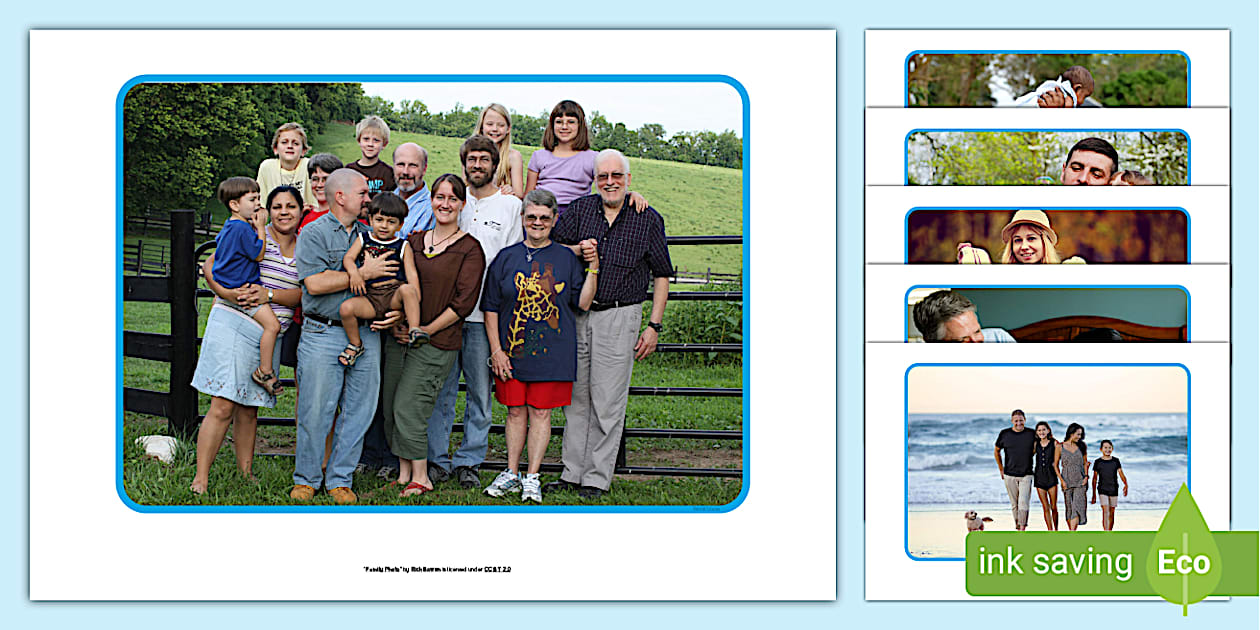 Many Kinds of Family Photo Pack (teacher made) - Twinkl