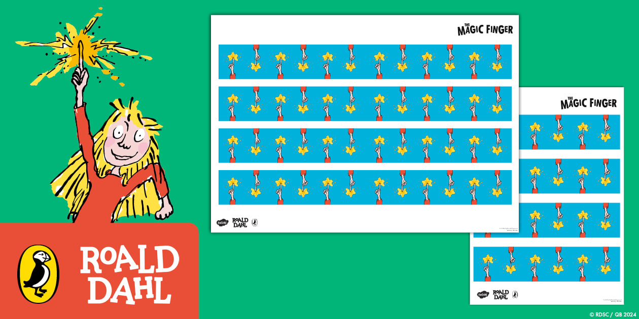 FREE! - The Magic Finger: Display Borders (teacher made)