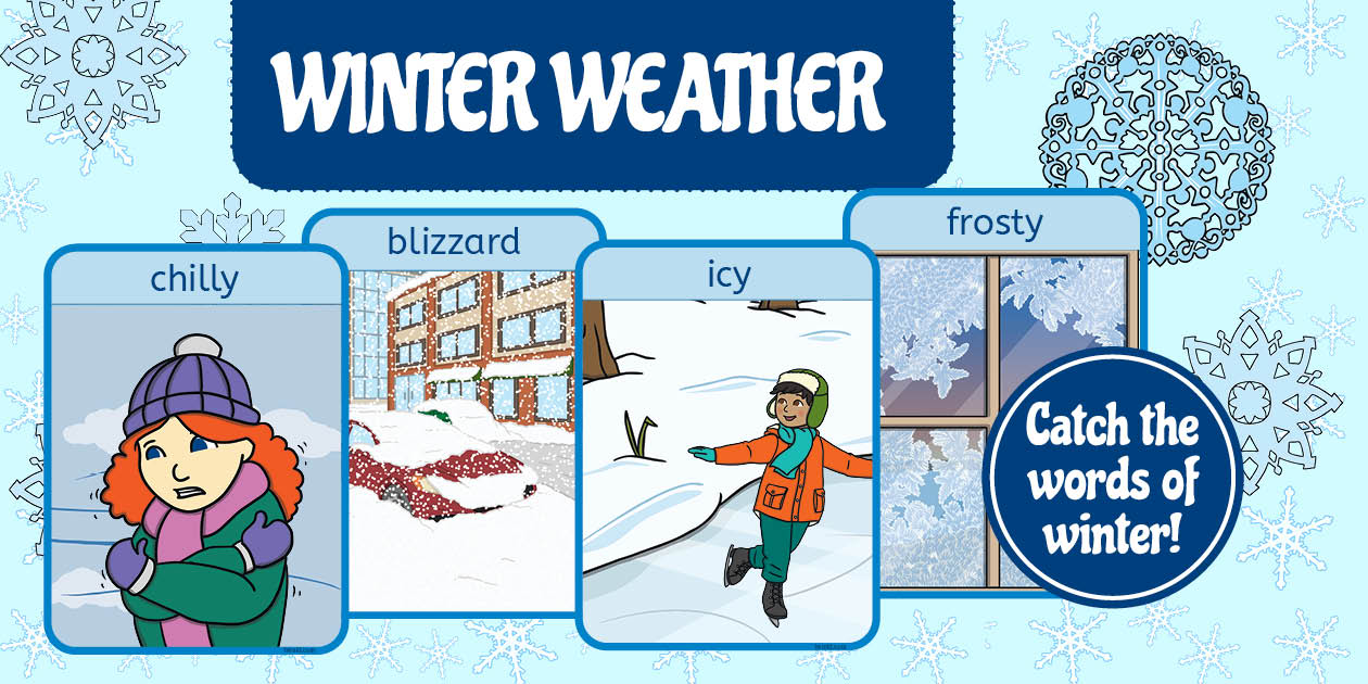 Winter Weather Flashcards