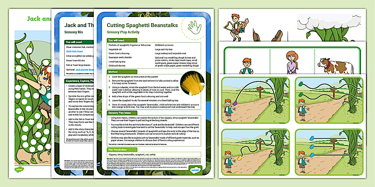 Eyfs Jack And The Beanstalk Resource Pack Ages 2 3