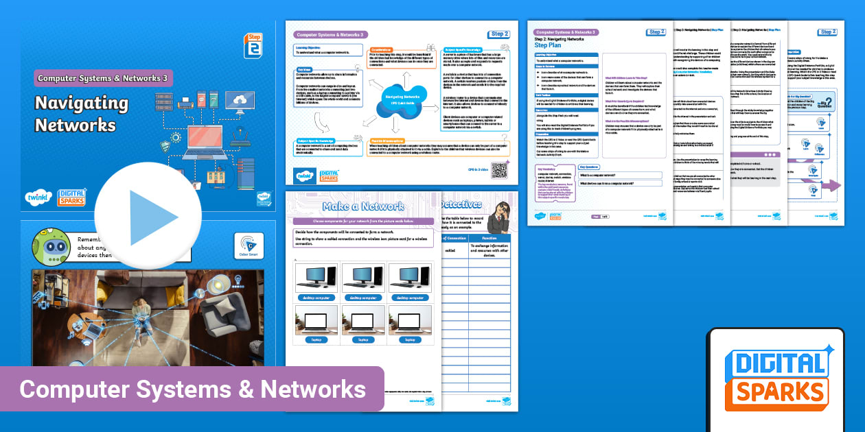 Digital Sparks: Computer Systems and Networks 3: Step 2