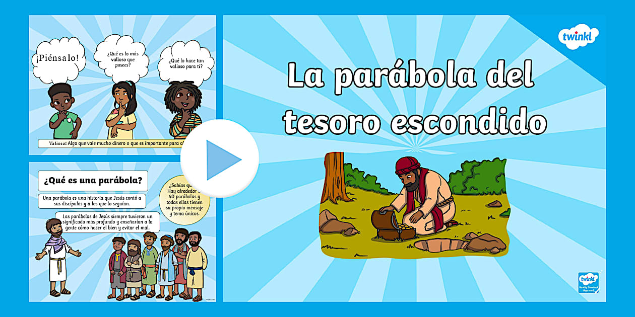 PowerPoint: Parábola del tesoro escondido | Twinkl - Twinkl