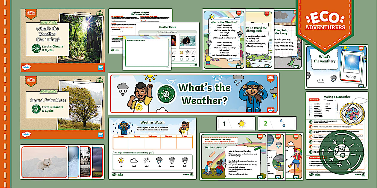 What’s the Weather Like Today? Eco Adventurers EYFS Lesson 1