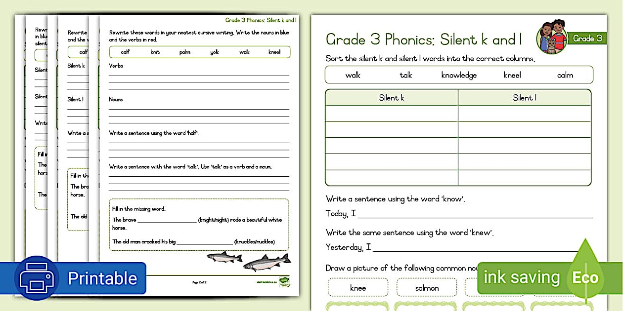 Grade 3 Worksheets I Resource I Twinkl ZA