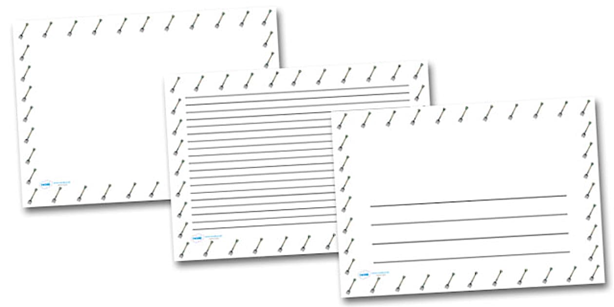 Garden Fork Landscape Page Borders- Landscape Page Borders