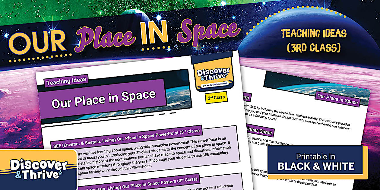 Space Teaching Ideas {Teacher Aid}