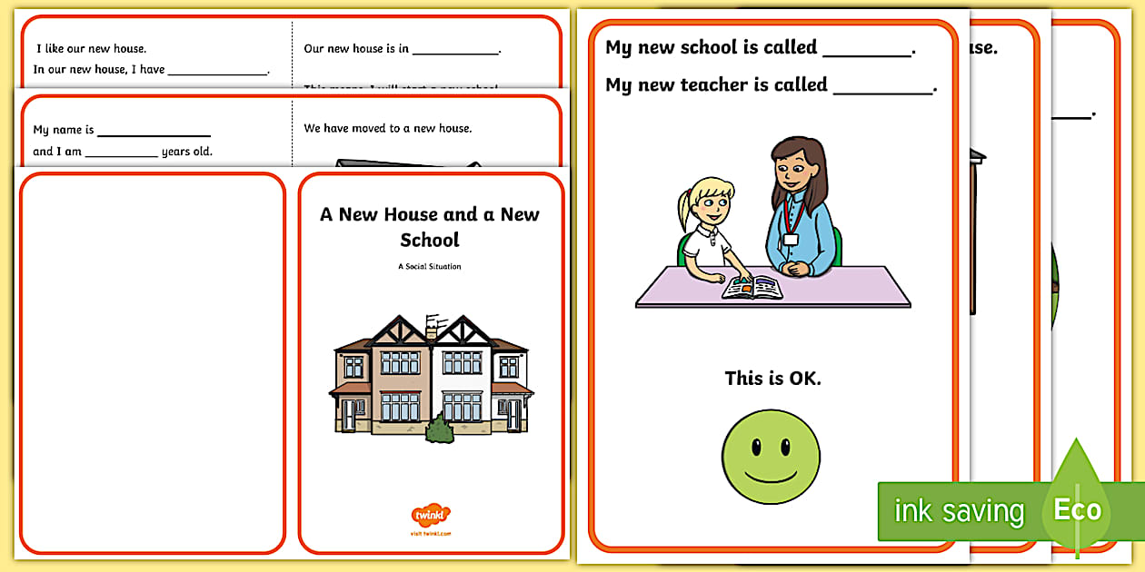 Moving to a New House Social Story - Social Stories | Twinkl