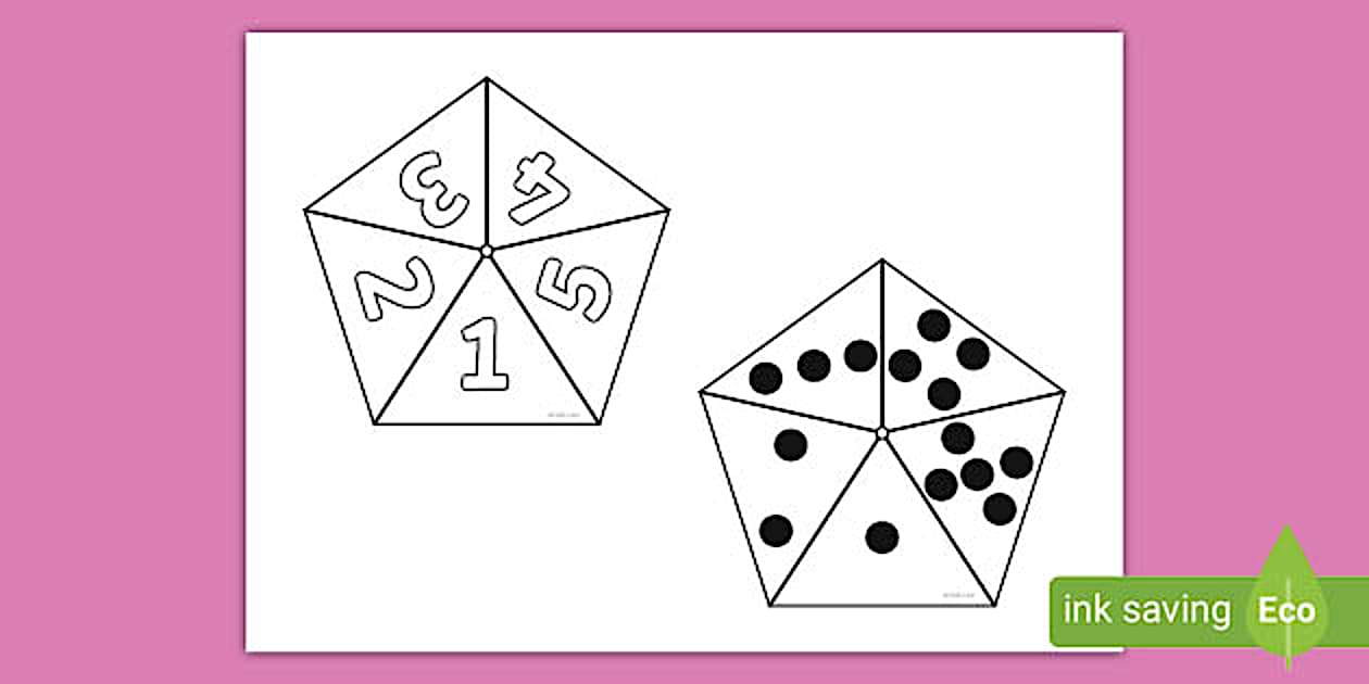 👉 Number Spinner Templates | Number Spinner EYFS | Twinkl