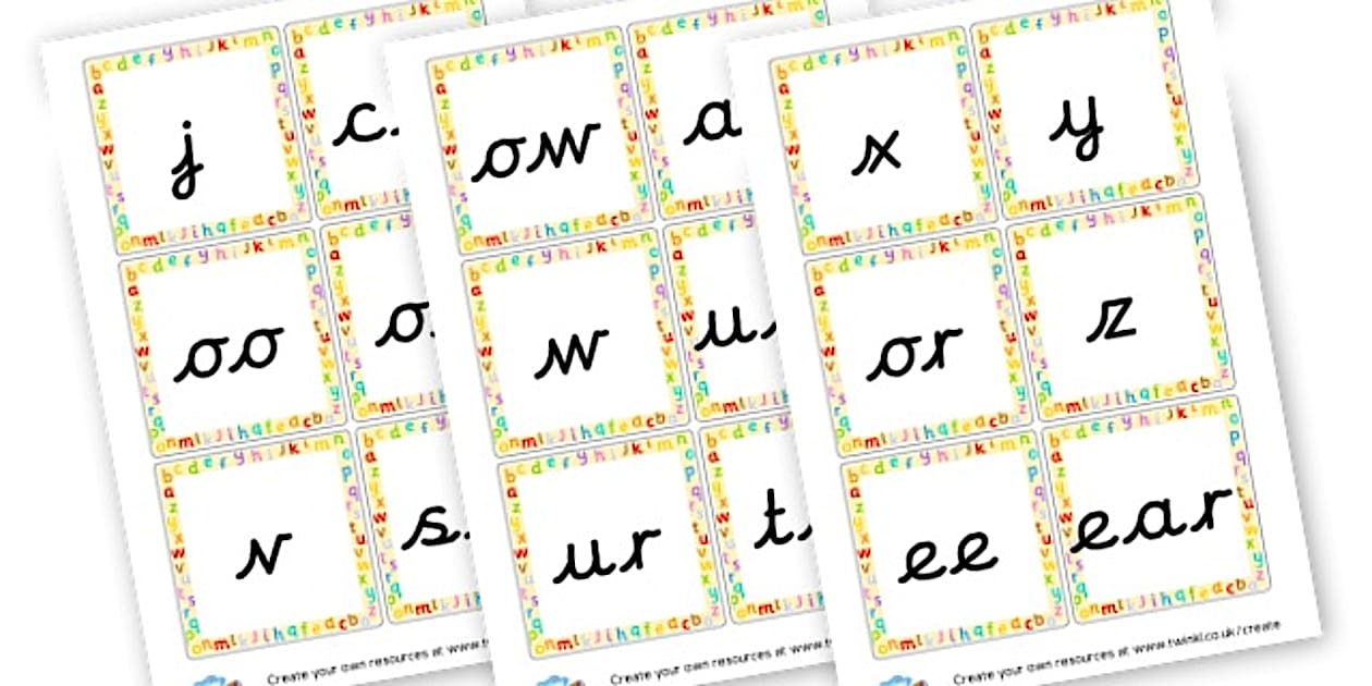 Phase 3 Digraphs (professor feito) - Twinkl