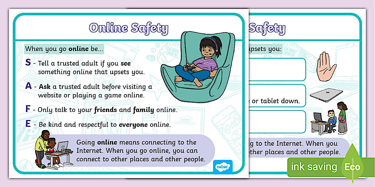 Online Safety Mouse Mat - Computing - Digital Literacy