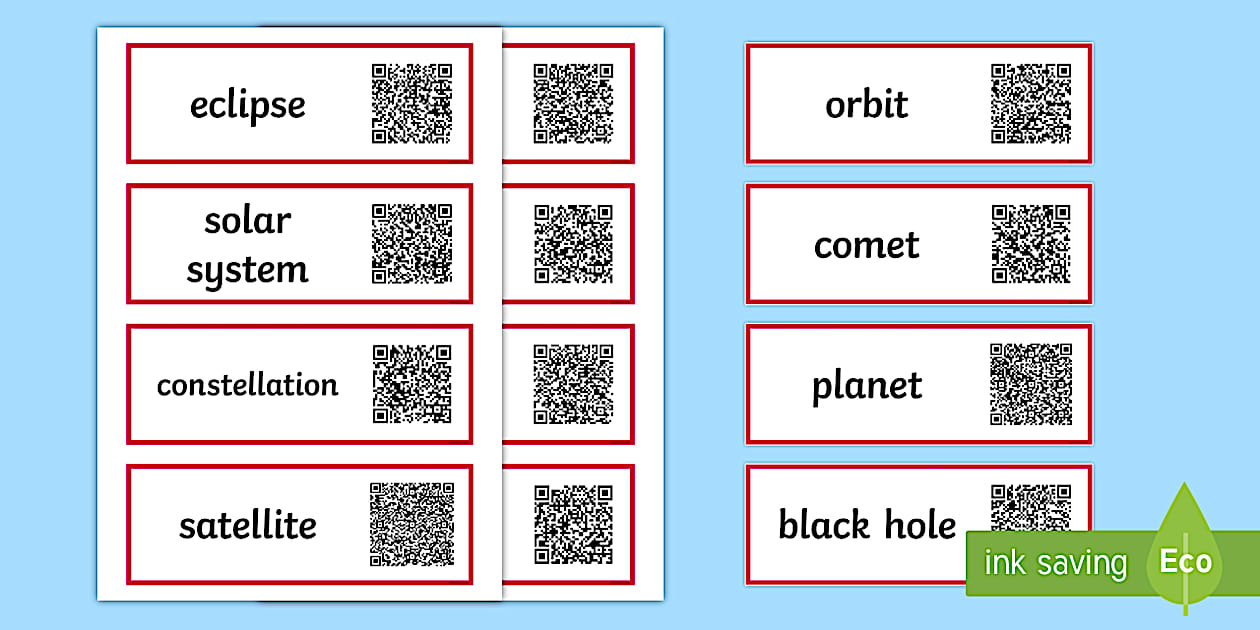 Earth and Space Vocabulary Code Hunter (Teacher-Made)