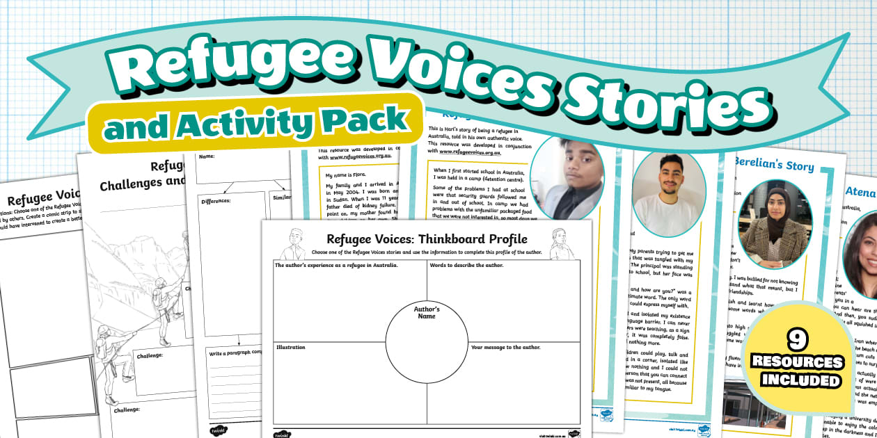 Refugee Stories Pack | Refugee Week | Twinkl